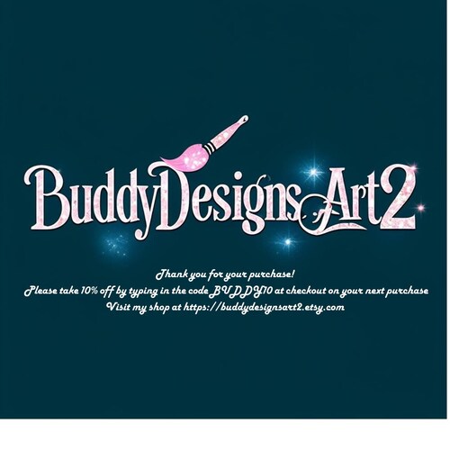 BuddyDesignsArt2 - Etsy