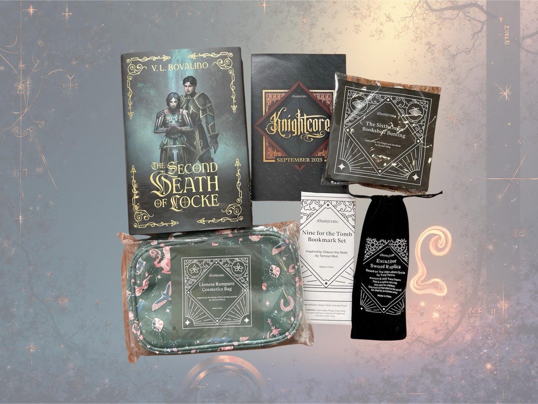 The Second Death of Locke + Bookish Accessories | Exclusive Items ...