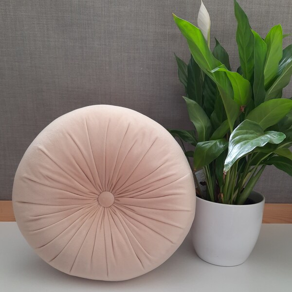 Button Cushion - Etsy UK