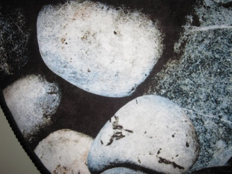 Keien en stenen poef voetensteun vloer kussen Pouff - Etsy Nederland