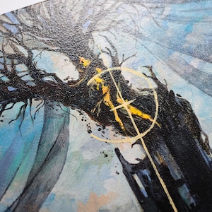 Elden Ring Shadow of the Erdtree Fan Art Canvas Acrylic Painting - Etsy ...