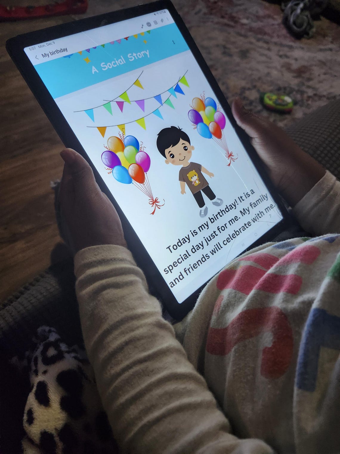 My Birthday Social Story | Autism-friendly Printable for Kids | Party ...