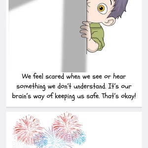 It’s Okay to Be Afraid Social Story | Autism-friendly Printable PDF for ...