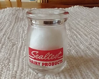 Vintage Sealtest Dairy Individual Restaurant Ware Cream Bottle Serving ...