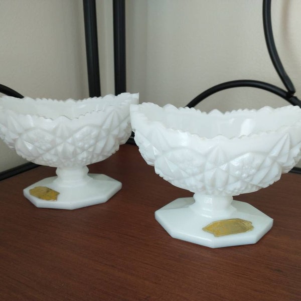 Kemple Milk Glass - Etsy