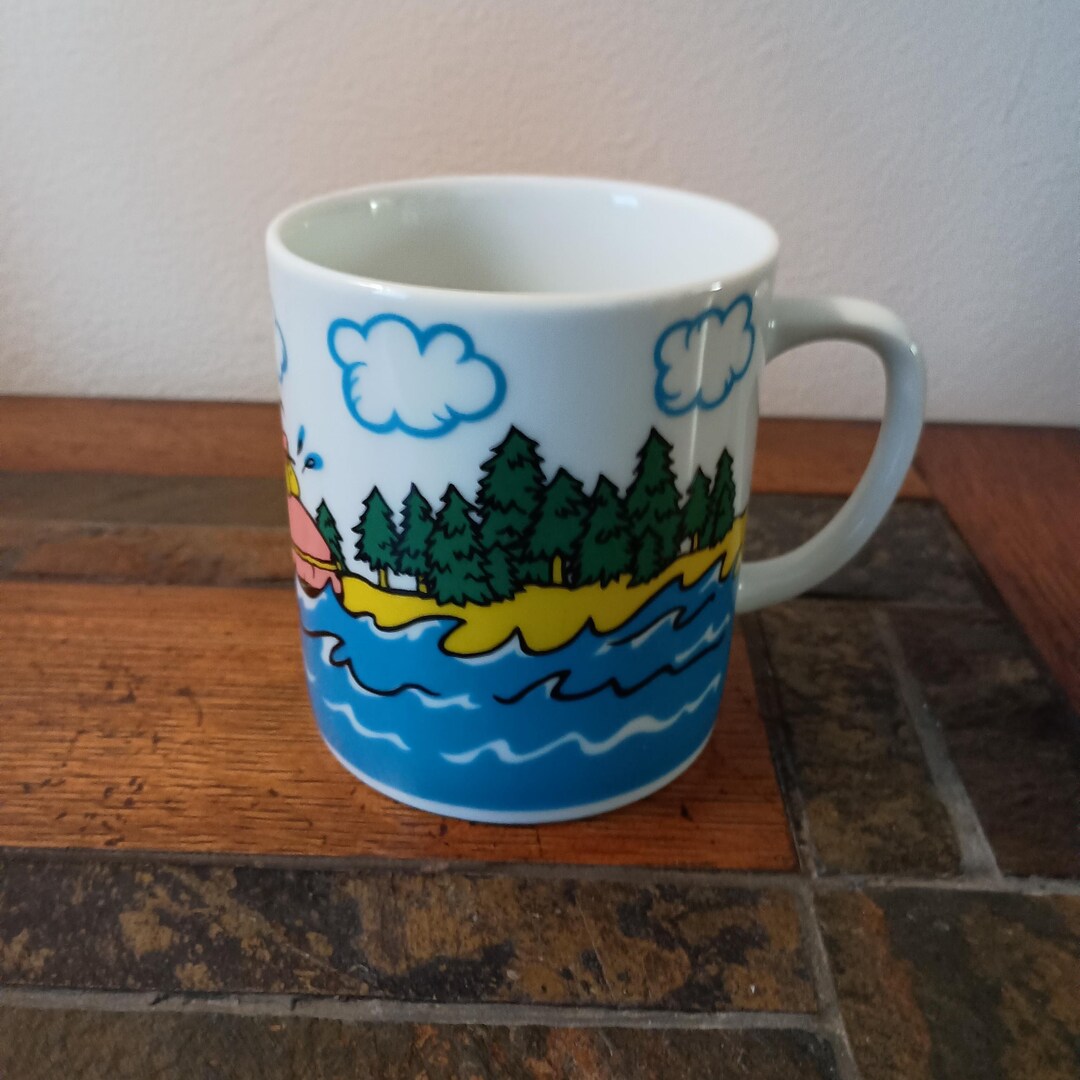 United Features Peanuts Characters Snoopy Woodstock Rafting Camp ...