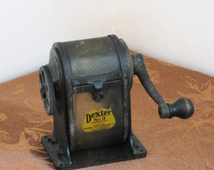 Vintage 1920's Dexter No. 3 Improved Pencil Sharpener - Etsy