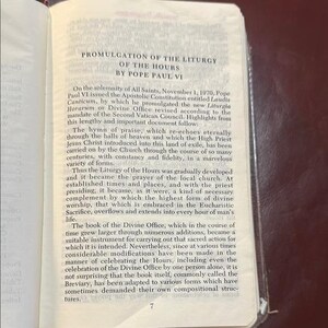 Rare Book of Prayer for Personal Use by Monks of Saint John’s Abbey 4th ...