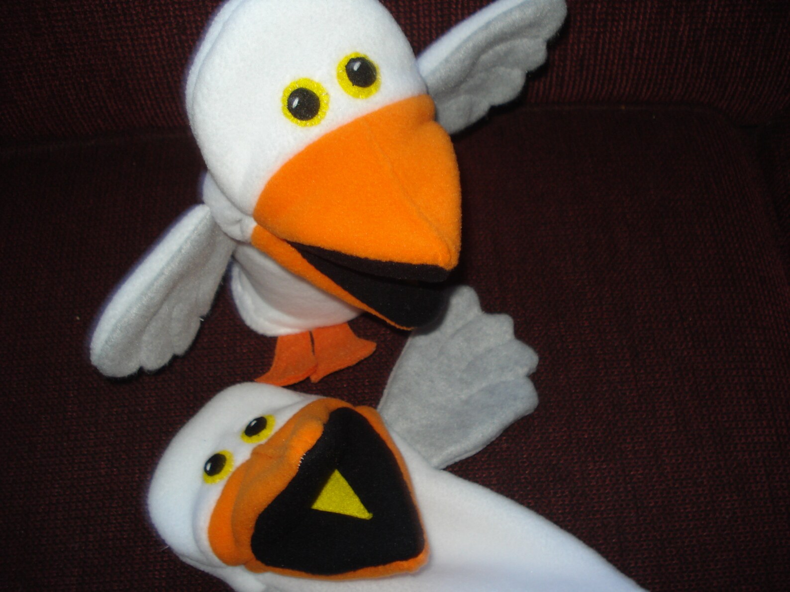 Sea Gull Hand Puppet Bird - Etsy