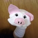 Mother Pig Sock Puppet Sow Hand Made - Etsy Canada