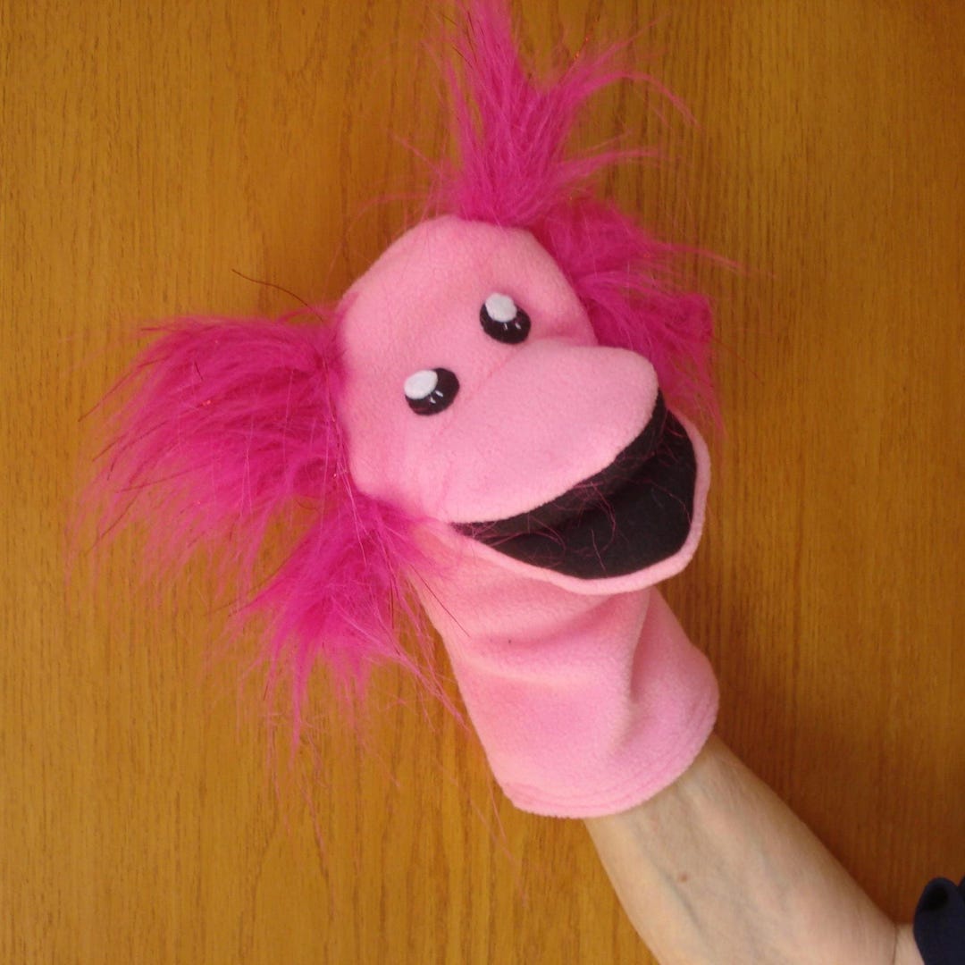 Axolotl Hand Puppet Felt Sewn Eyes - Etsy