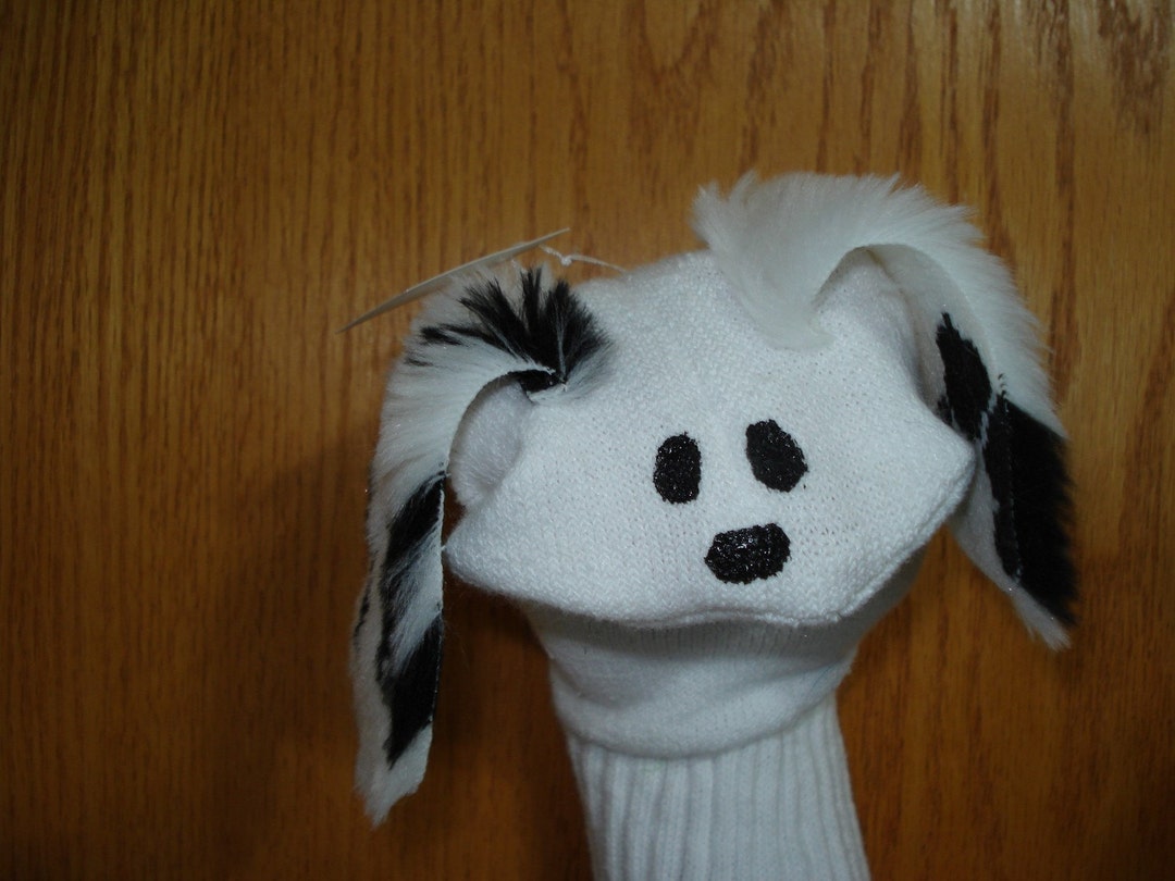 Dalmatian Sock Puppet Hand Made - Etsy