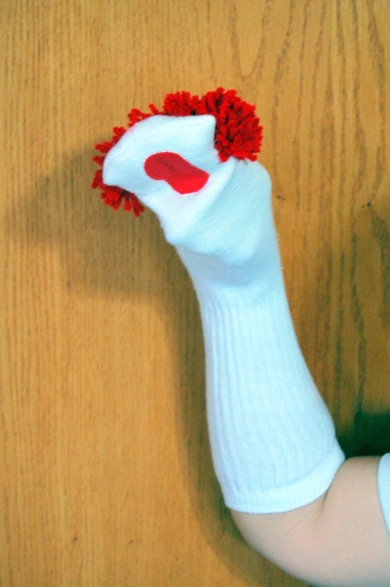 Red Haired Boy Sock Puppet From Puppets by Margie | Etsy