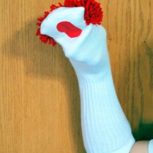Red Haired Boy Sock Puppet From Puppets by Margie - Etsy