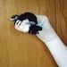 Girl Sock Puppet With Movable Mouth Black Braids - Etsy