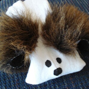 Dog Sock Puppet Hand Made Brown Faux Ears - Etsy