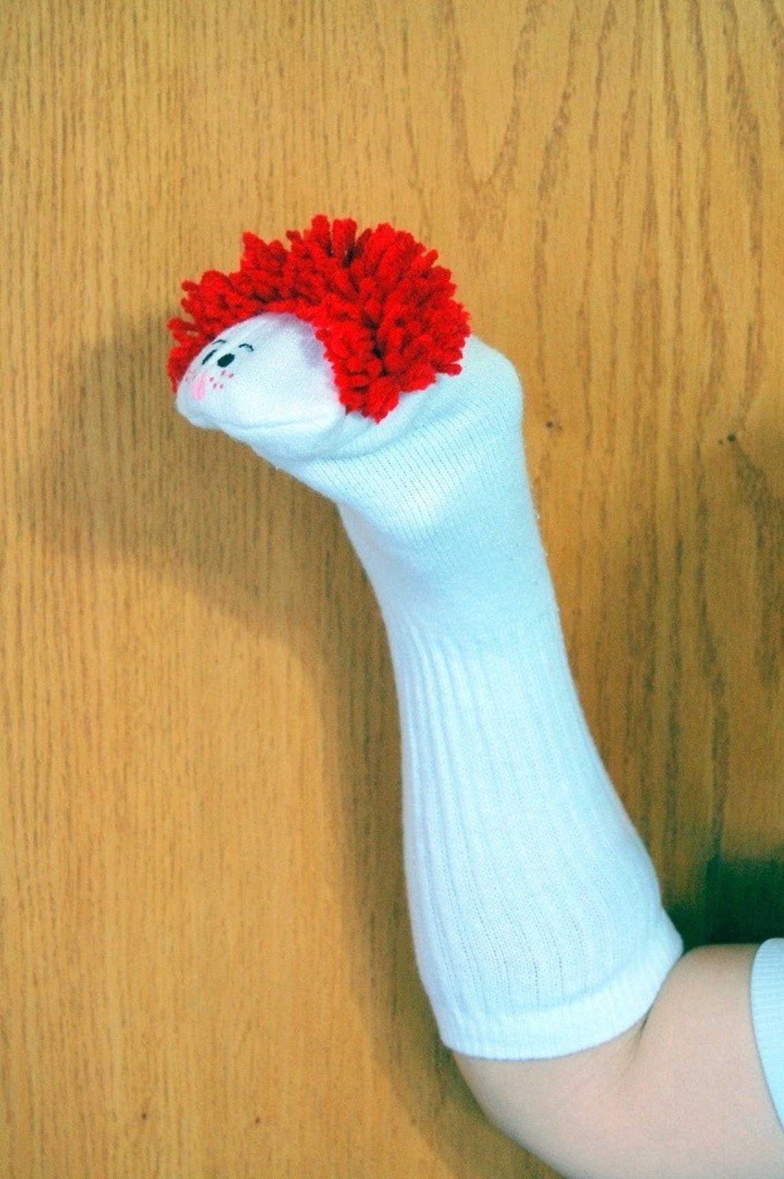 Red Haired Boy Sock Puppet From Puppets by Margie - Etsy