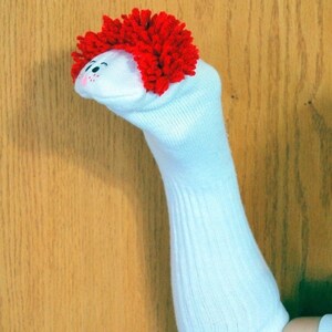 Red Haired Boy Sock Puppet From Puppets by Margie - Etsy