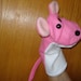 Pink Mouse Hand Puppet Puppets Mice Social Skills Movable - Etsy
