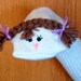 Brown Braided Hair Girl Sock Puppet: Storytelling Aid - Etsy