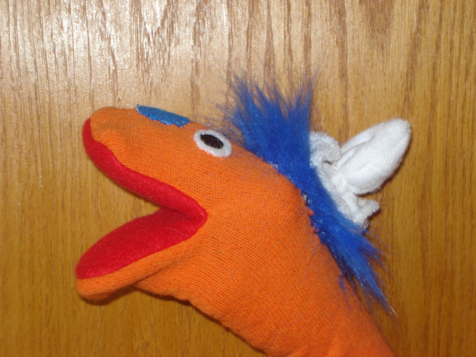 Orange Long Sock Puppet Theater Perform Interactive - Etsy