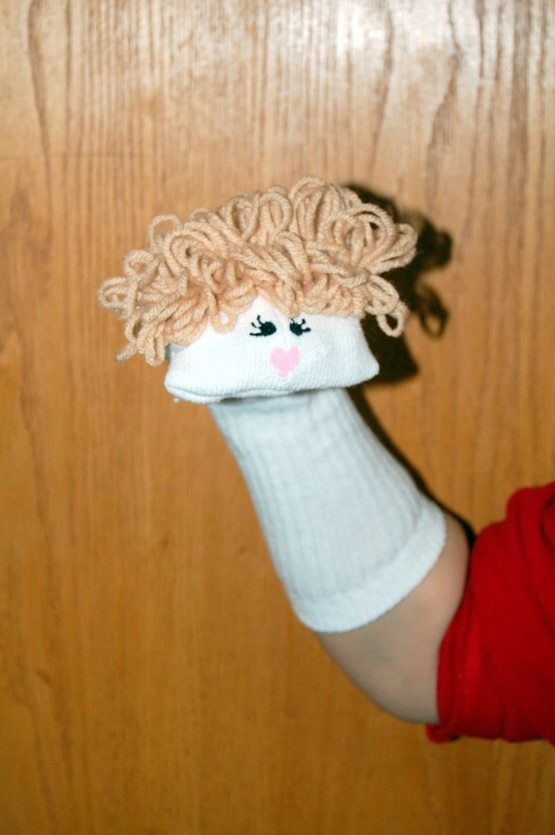 Mother Sock Puppet Educational Aid Visual Aid From Puppets by Margie - Etsy