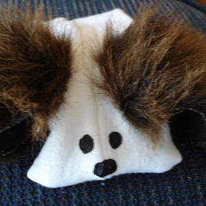 Dog Sock Puppet Hand Made Brown Faux Ears - Etsy