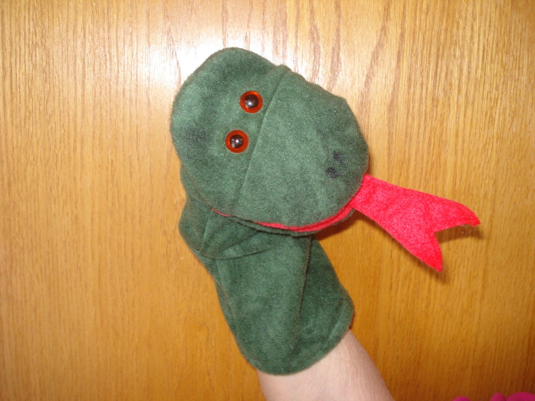 Green Snake Hand Puppet Story Telling Nature Study - Etsy Australia