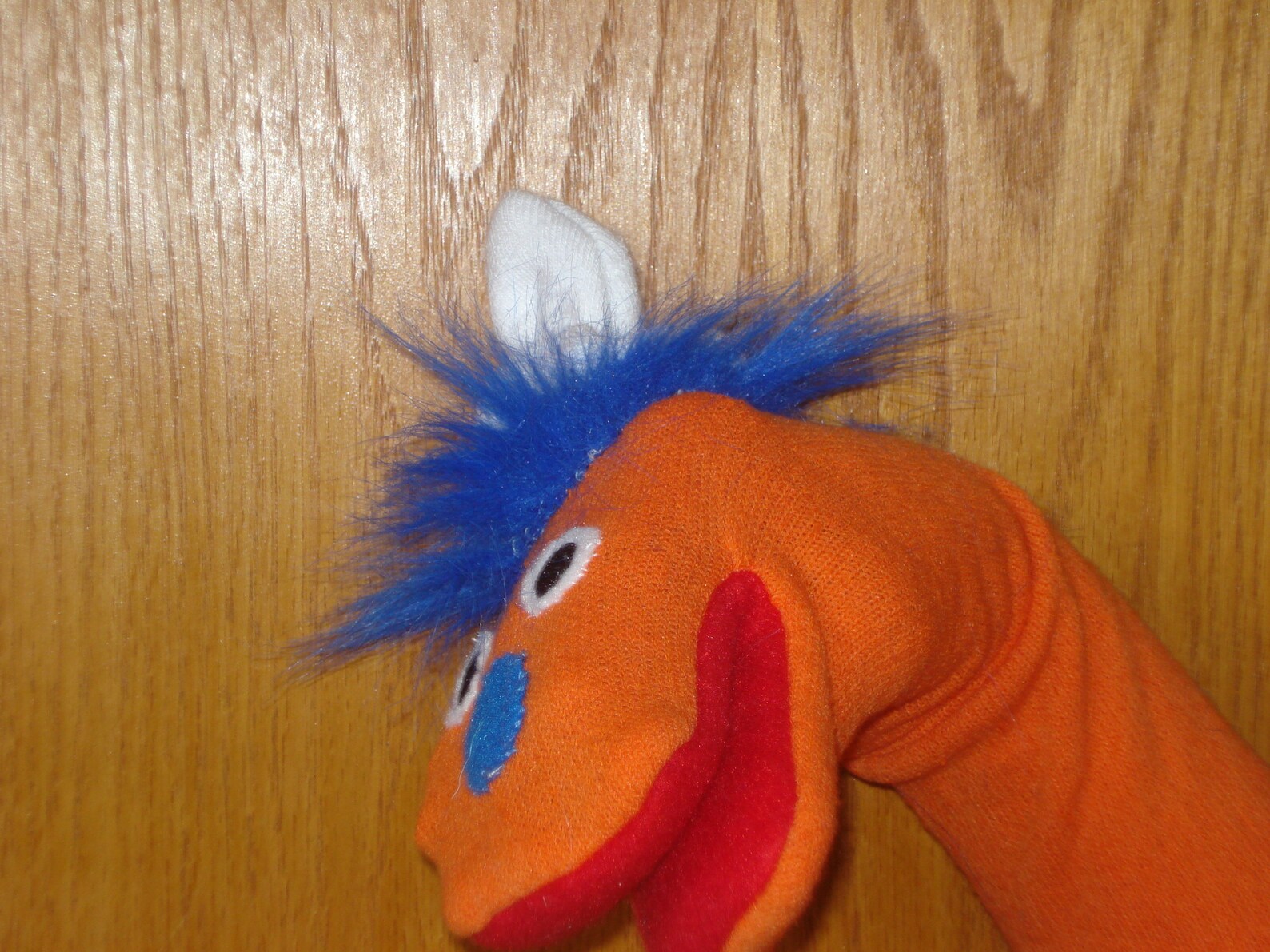 Orange Long Sock Puppet Theater Perform Interactive - Etsy
