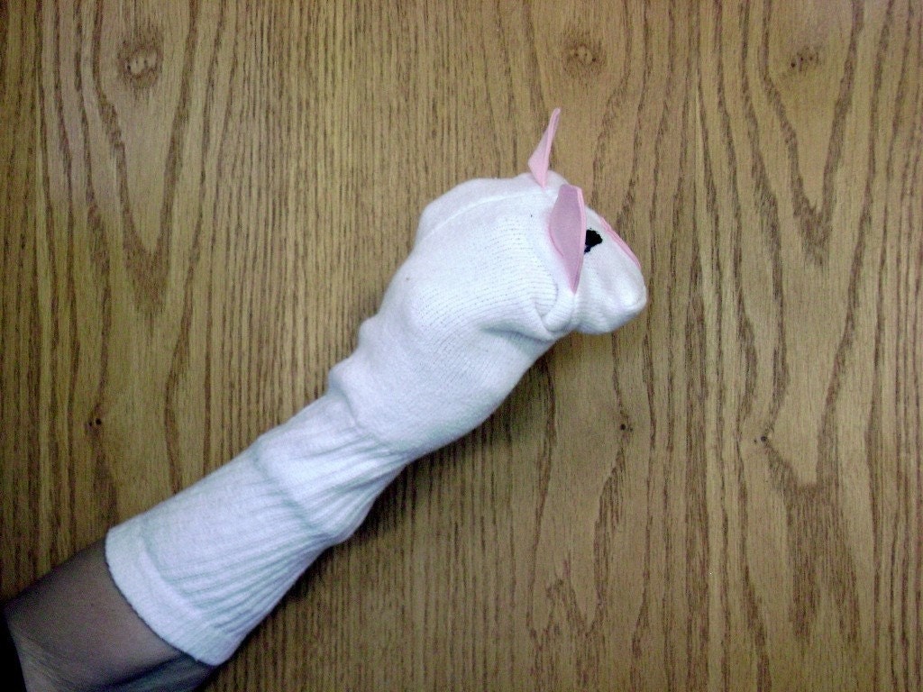 Mother Pig Sock Puppet Sow Hand Made - Etsy