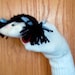 Girl Sock Puppet With Movable Mouth Black Braids - Etsy