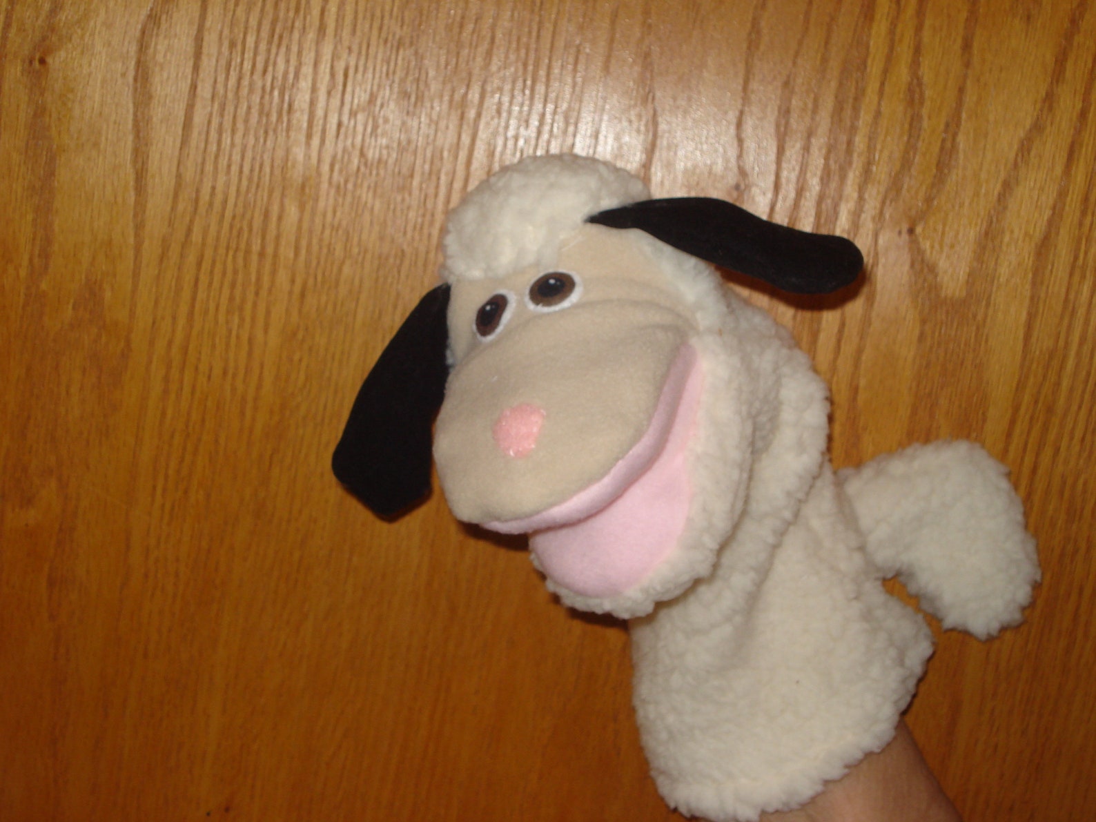 Sheep Lamb Hand Puppet Sewn Felt Eyes Movable Mouth - Etsy