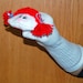 Red Haired Girl Sock Puppet With Braids Class Room Educate Aid Hand ...