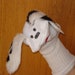 Dalmatian Sock Puppet Hand Made - Etsy