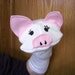 Mother Pig Sock Puppet Sow Hand Made - Etsy Canada