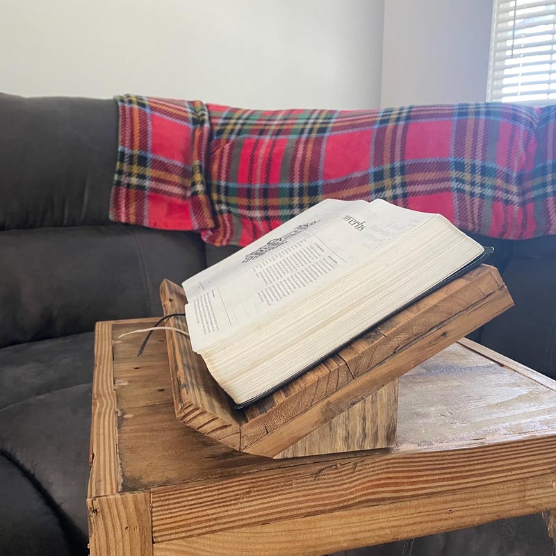 Bible Tabletop Holder - Etsy