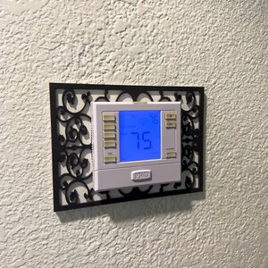 Thermostat Wall Plate Cover, 3D, Made for Your Thermostat Dimensions - Etsy