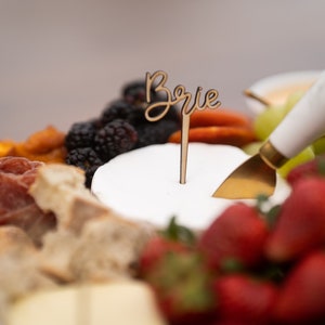 Cheese Markers Set, Grazing Table Prop, Charcuterie Board Accessories ...