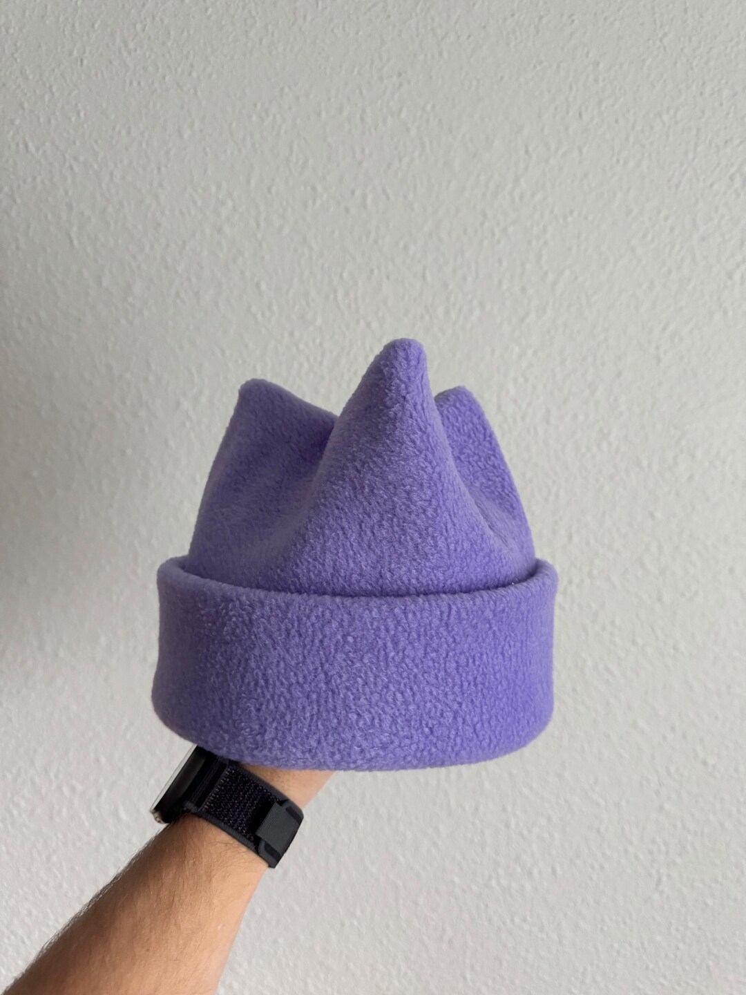 Purple Super Cozy 4 Point Beanie - Etsy