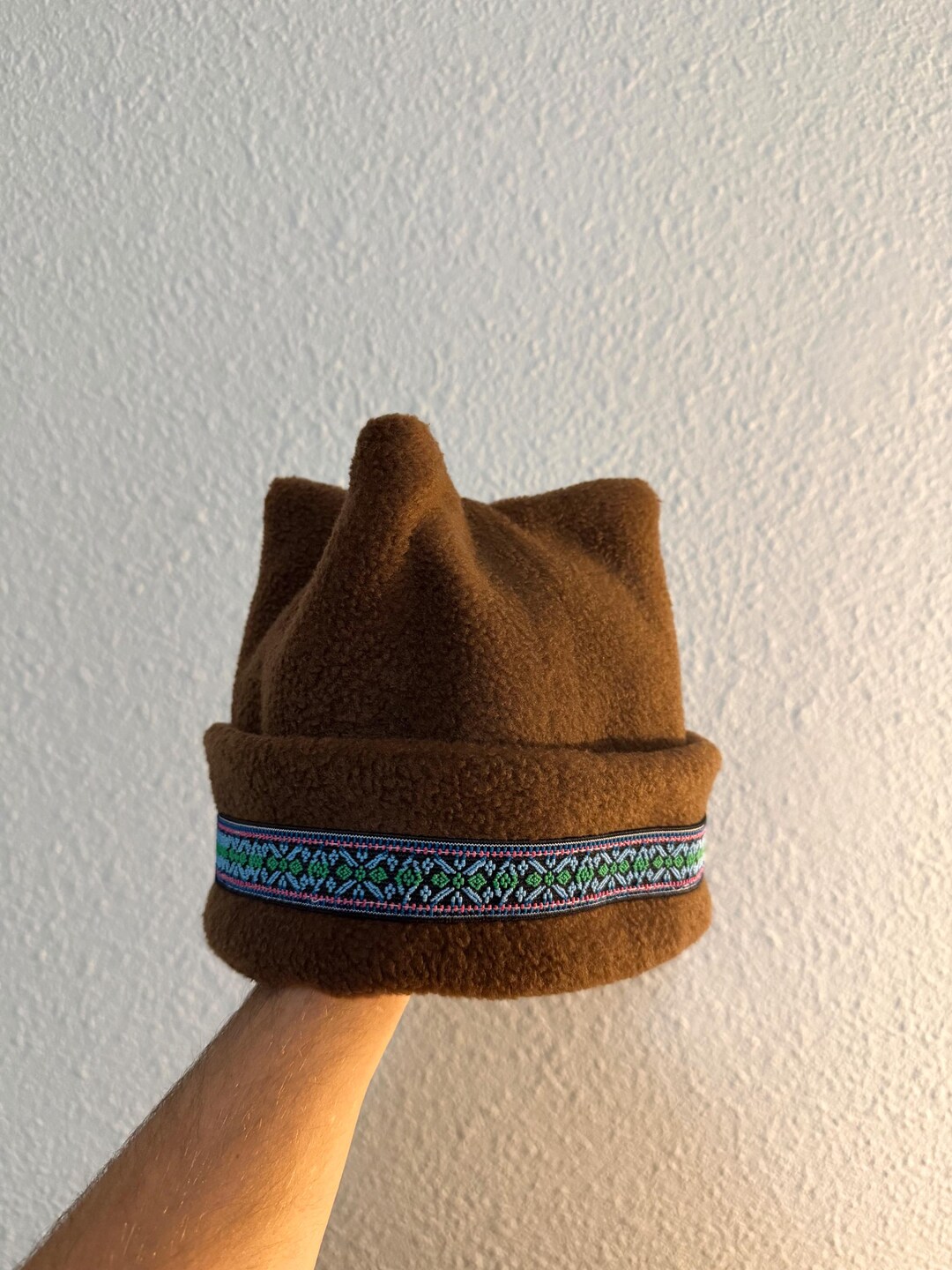 Grizzly Print Super Cozy 4 Point Beanie - Etsy