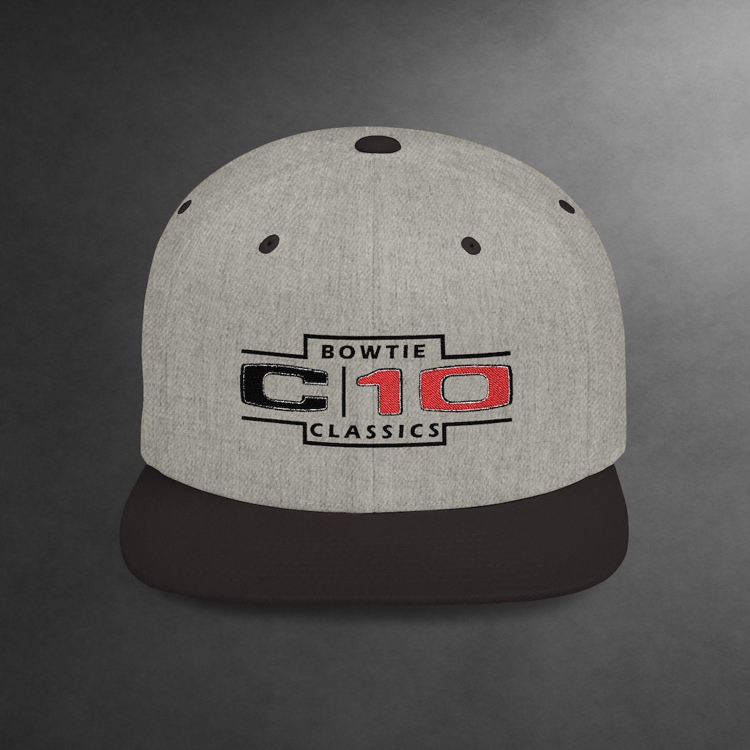 Chevy C10 Snapback Hat: Classic Truck Lover Flat Bill Cap - Etsy