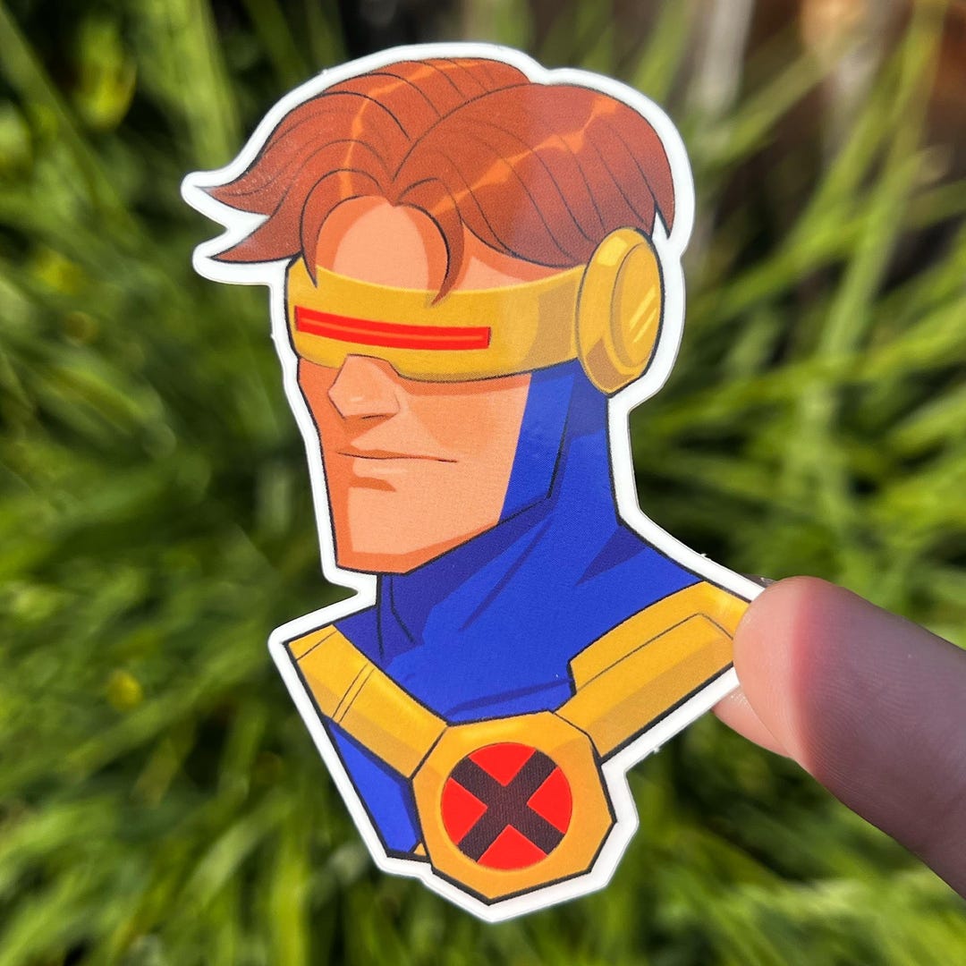 Cyclops Glossy Vinyl Sticker - Etsy