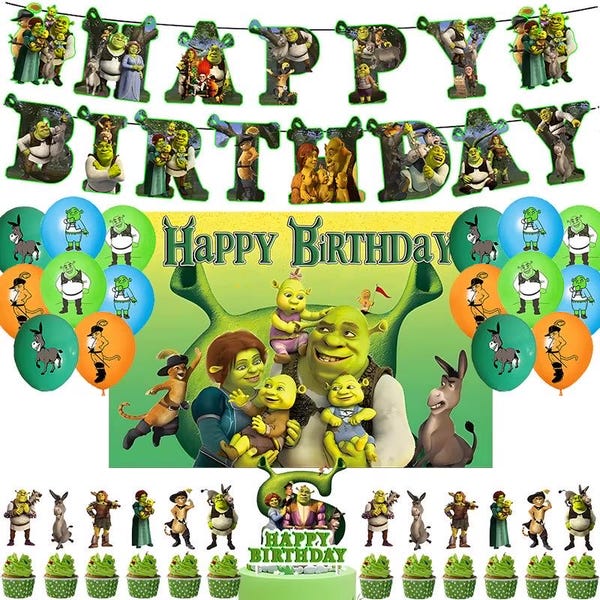 Shrek Balloon - Etsy