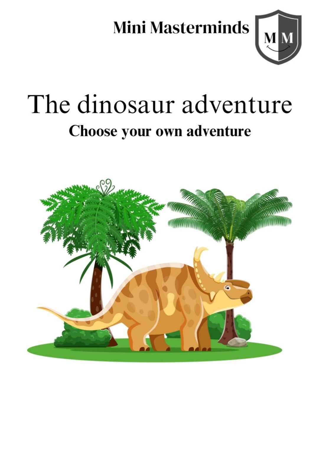 Dinosaur Time Travel Adventure. Choose-your-own-path Story. - Etsy