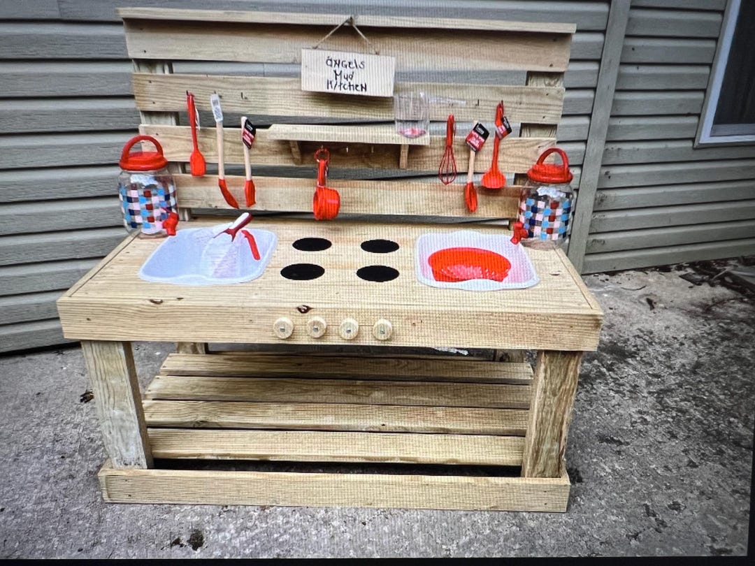 Mud Kitchen Plan - Etsy