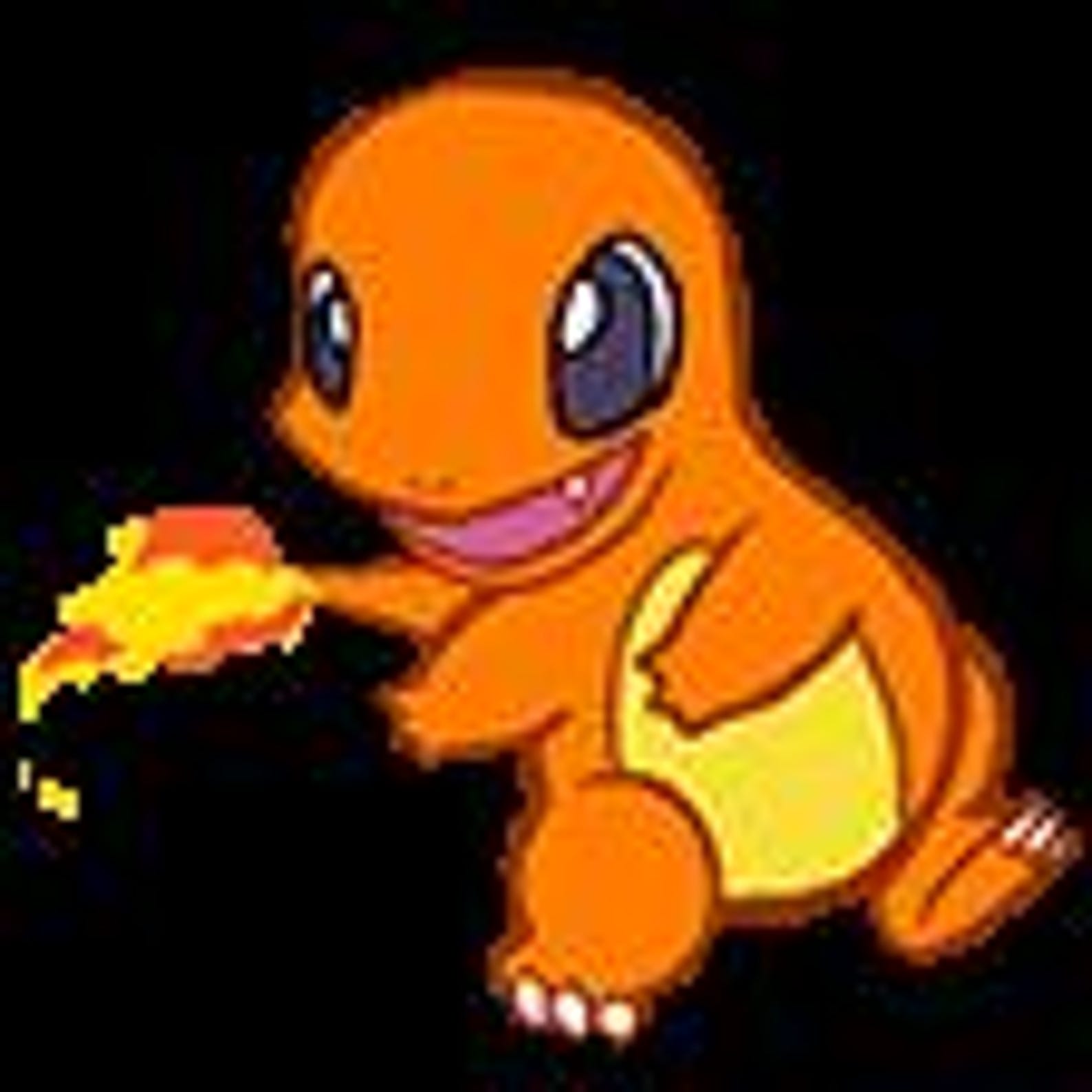 Animated Spinning Rainbow Charmander - Etsy