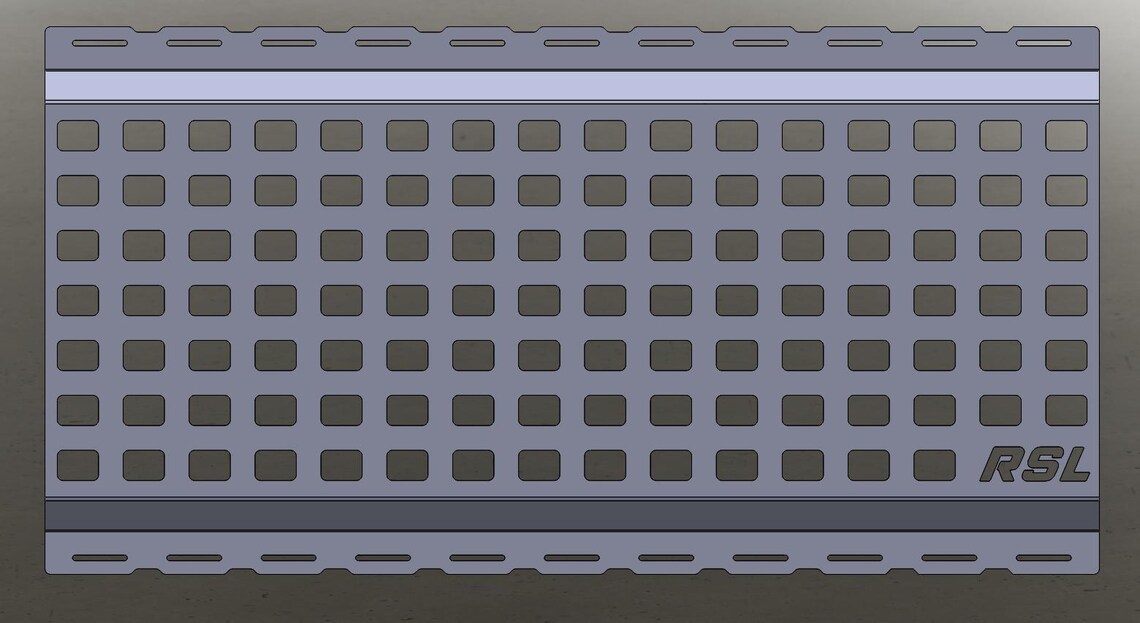 Trailer Molle Panel (48" X 25") - Etsy