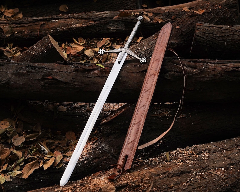 Handmade Scottish Claymore Sword | Highland Medieval Sword | Steel ...