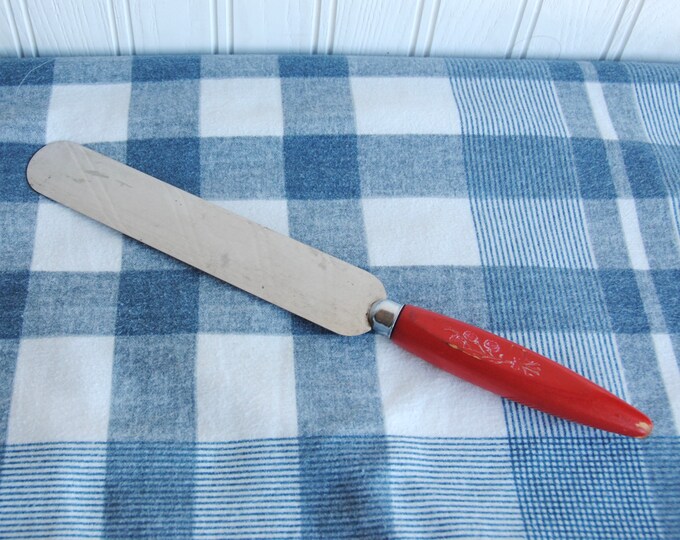 1950s Cake Frosting Spatula, Narrow Long Blade, Vintage Kitchen Tool - Etsy