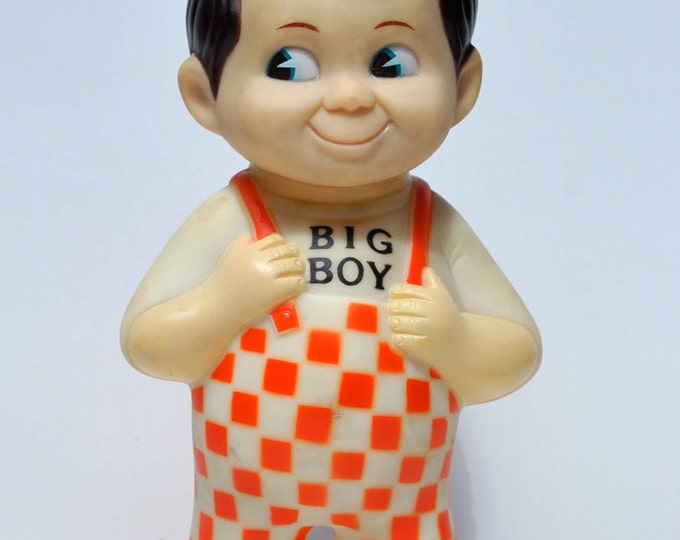 Vintage Big Boy Bank 1973 Rubber Bob's Big Boy Restaurants - Etsy